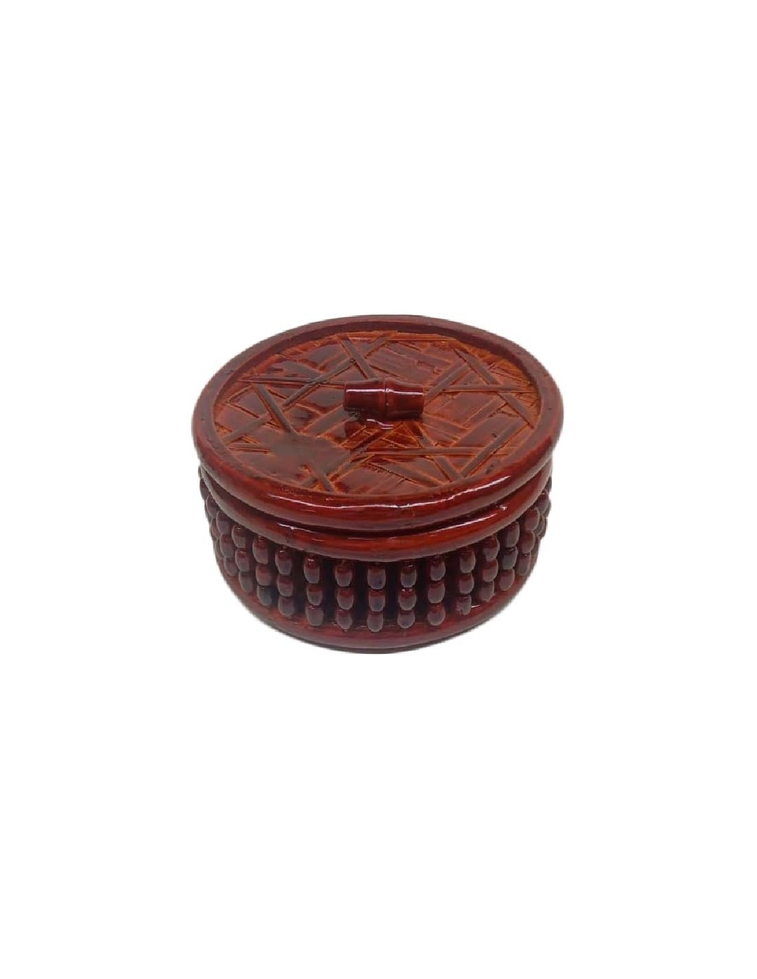 DECO / CÓDIGO: 52264 / CAJA REDONDA / MEDIDA: 11x6 cm / Más IVA / R. 39